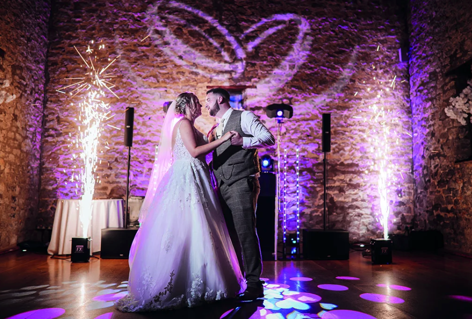 Cold Sparks Hire Bristol - Wedding Indoor Fireworks - Spark Machine